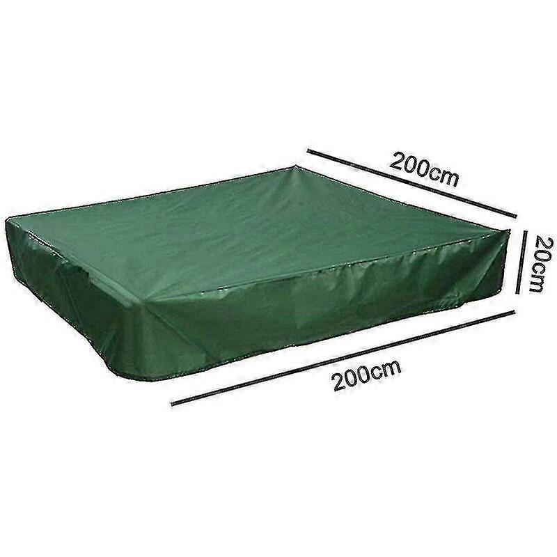 Waterproof Sandbox Cover, Sandbox Tarp, Toy Sandbox Cover - Green ...