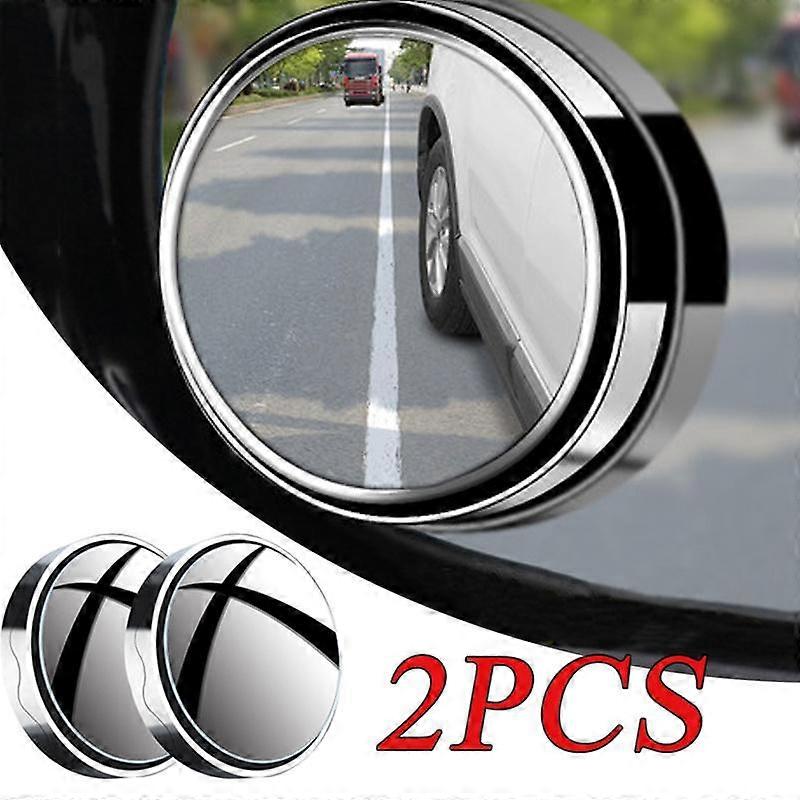 2pcs Car Rearview Mirror Convex Mirror Blind Zone Mirror Additional ...