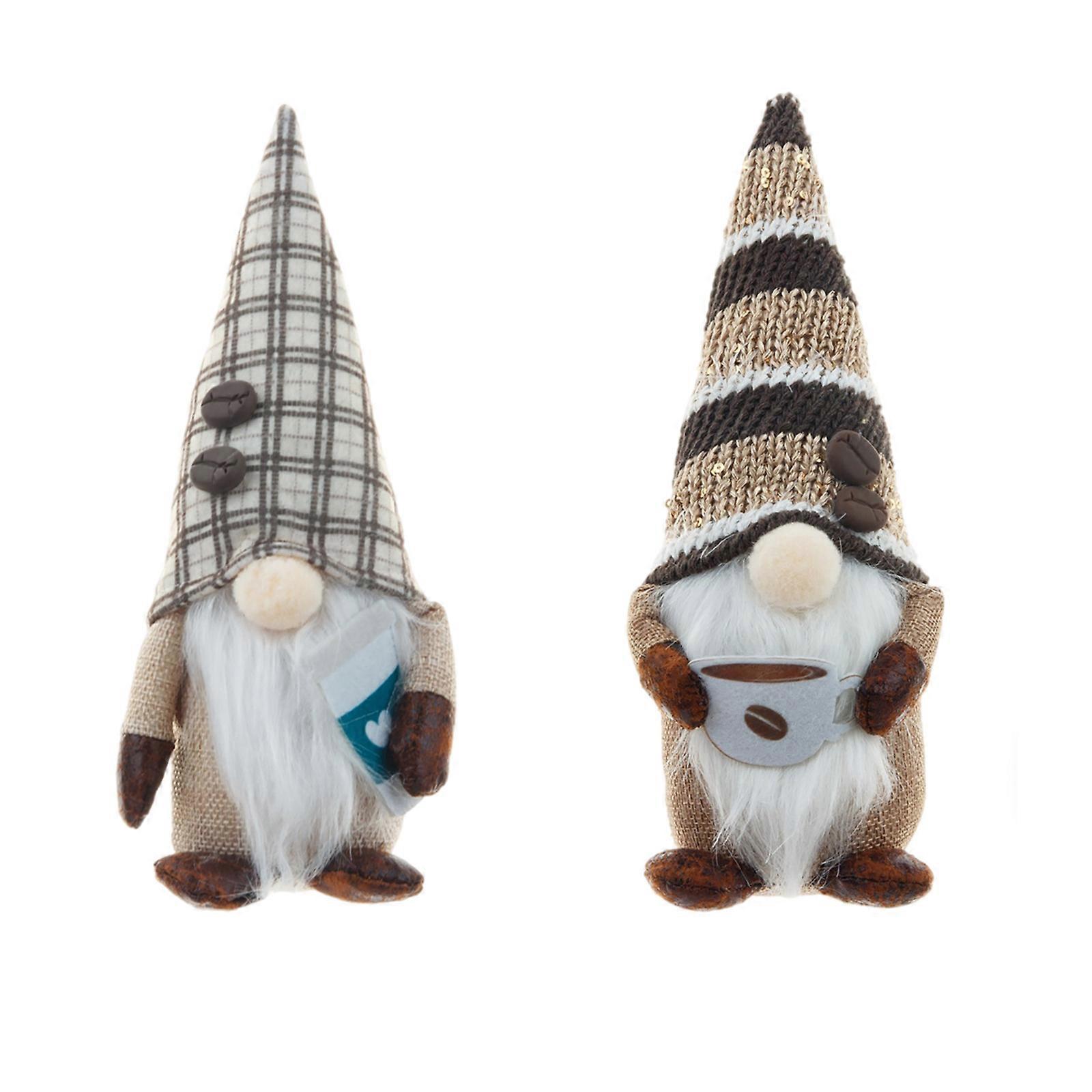 Coffee Gnomes Plush Decor, Coffee Table Coffee Bar Gnomes Decorations ...