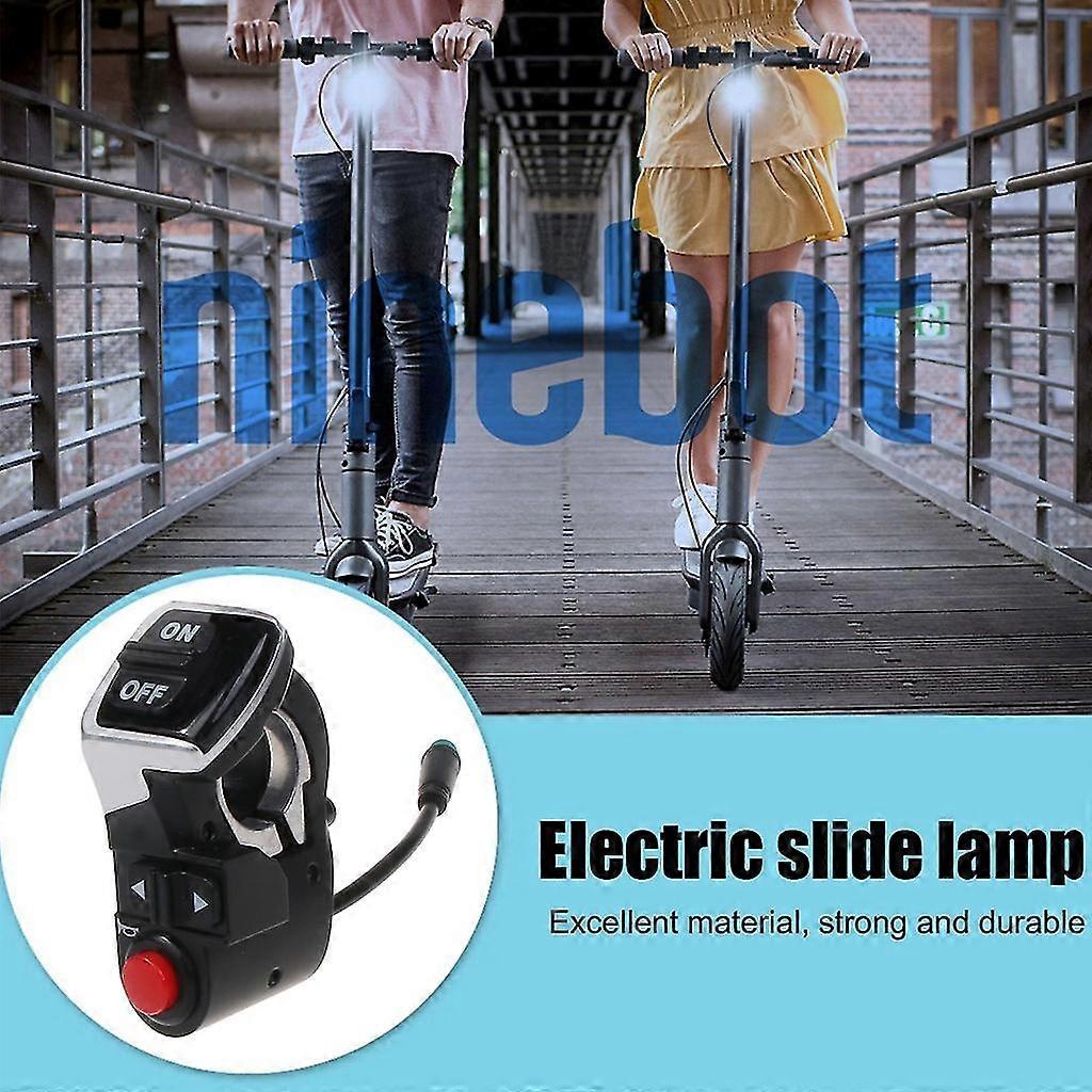 Skateboard Handlebar Switch Turn Signal Headlight Button For Kugoo M4 E ...