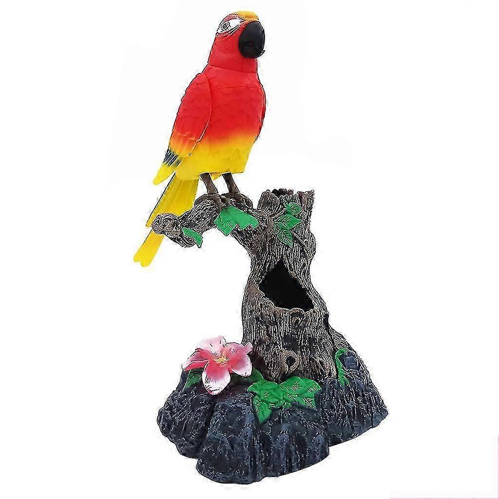 Talking Parrot Moving Bird Sound Repeating Imitating Electric Parrot ...