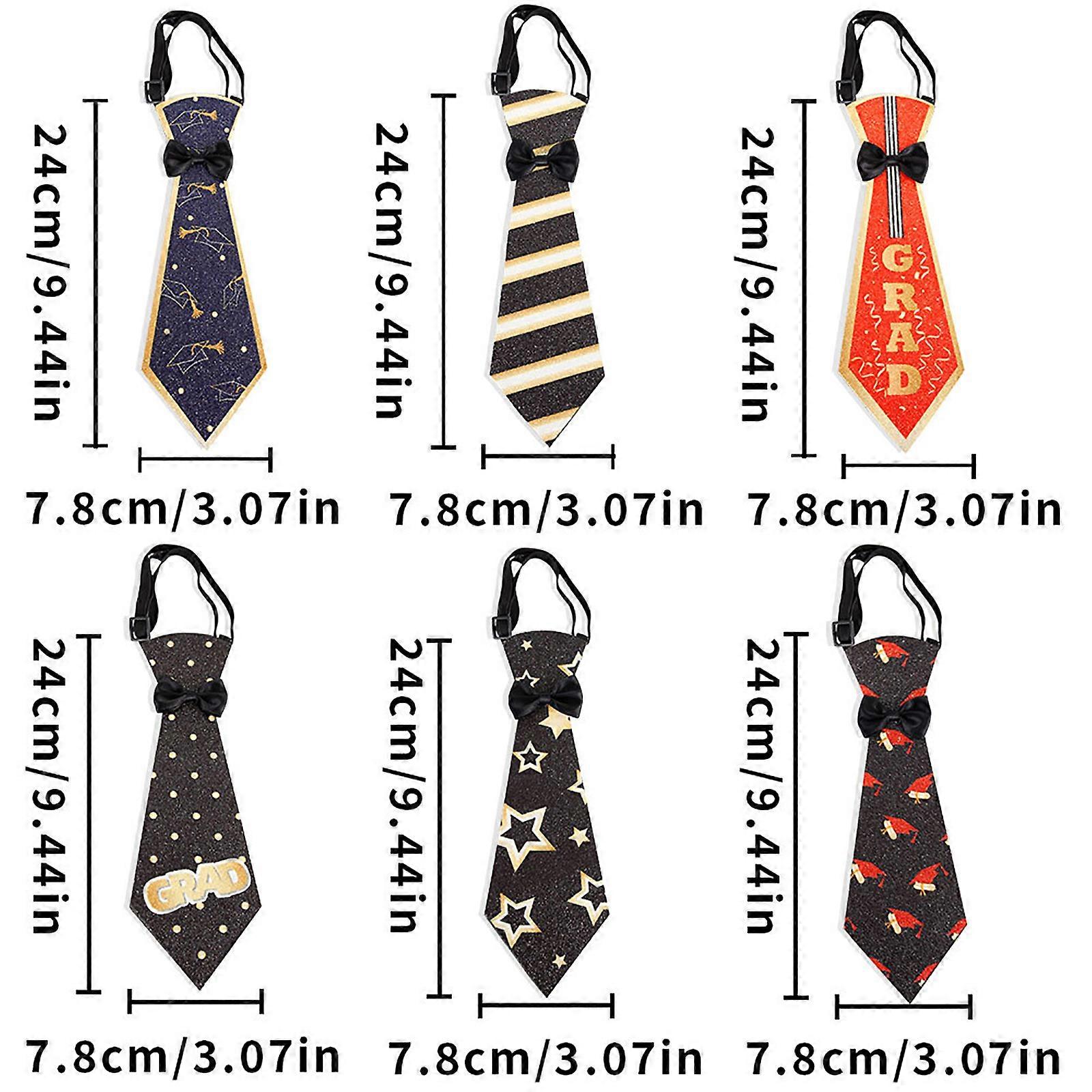 Kids Boy Girls Pretied Necktie Adjustable Neck Strap Star Striped Print ...