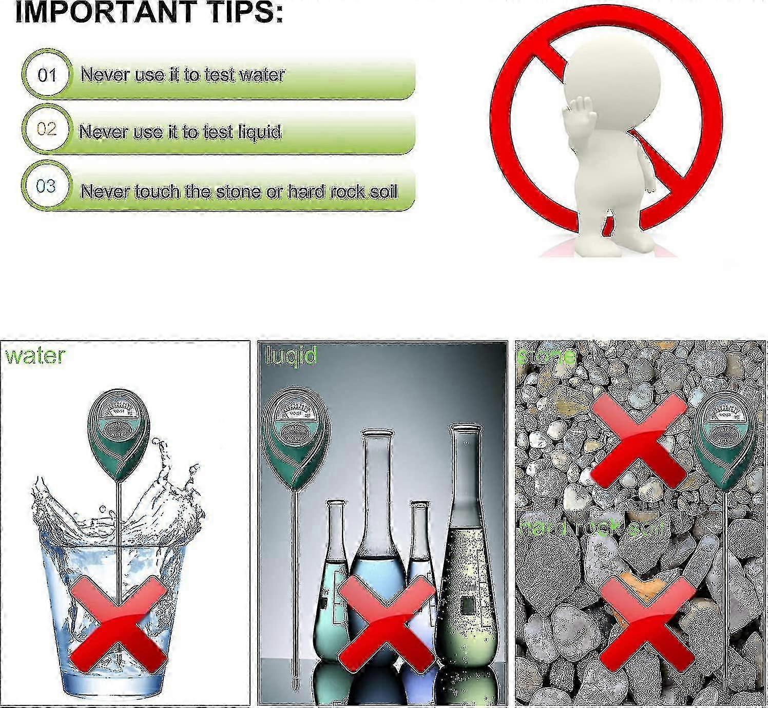 Long Probe Soil Humidity Sensor, Exterior And Interior Hygrometer ...