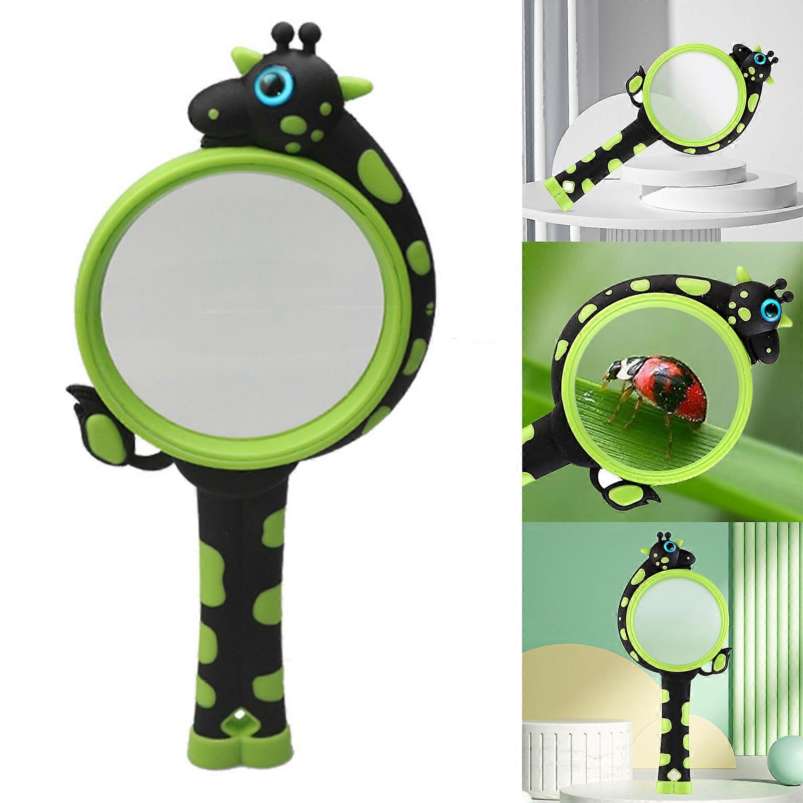 Outdoor Exploration Toys Easy Grip Kids Handheld 10X Magnifying Glass ...