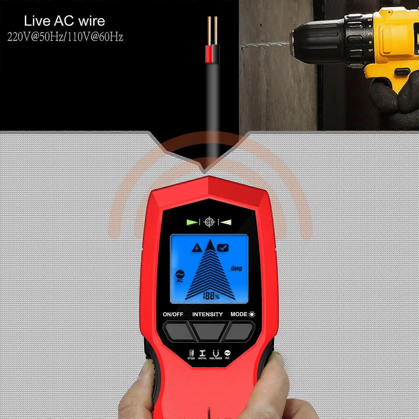 2025 Wall Detector Multi functional Stud Metal Wood Wire Wall Detector ...