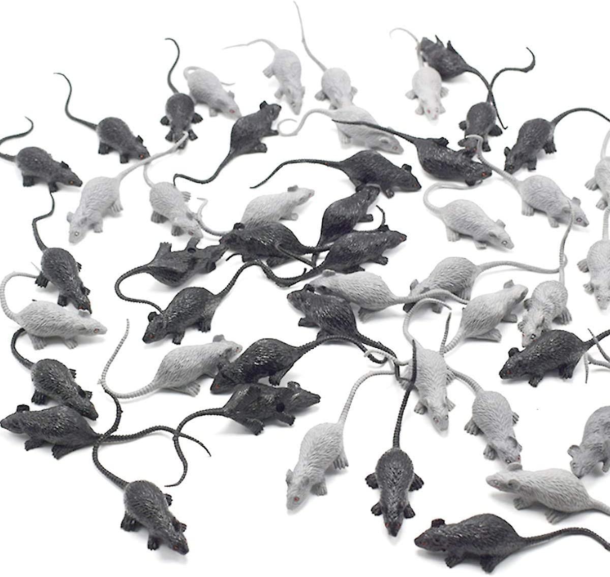 20 Pcs Mini Simulated Mouse Model Realistic Terror Plastic Mouse ...