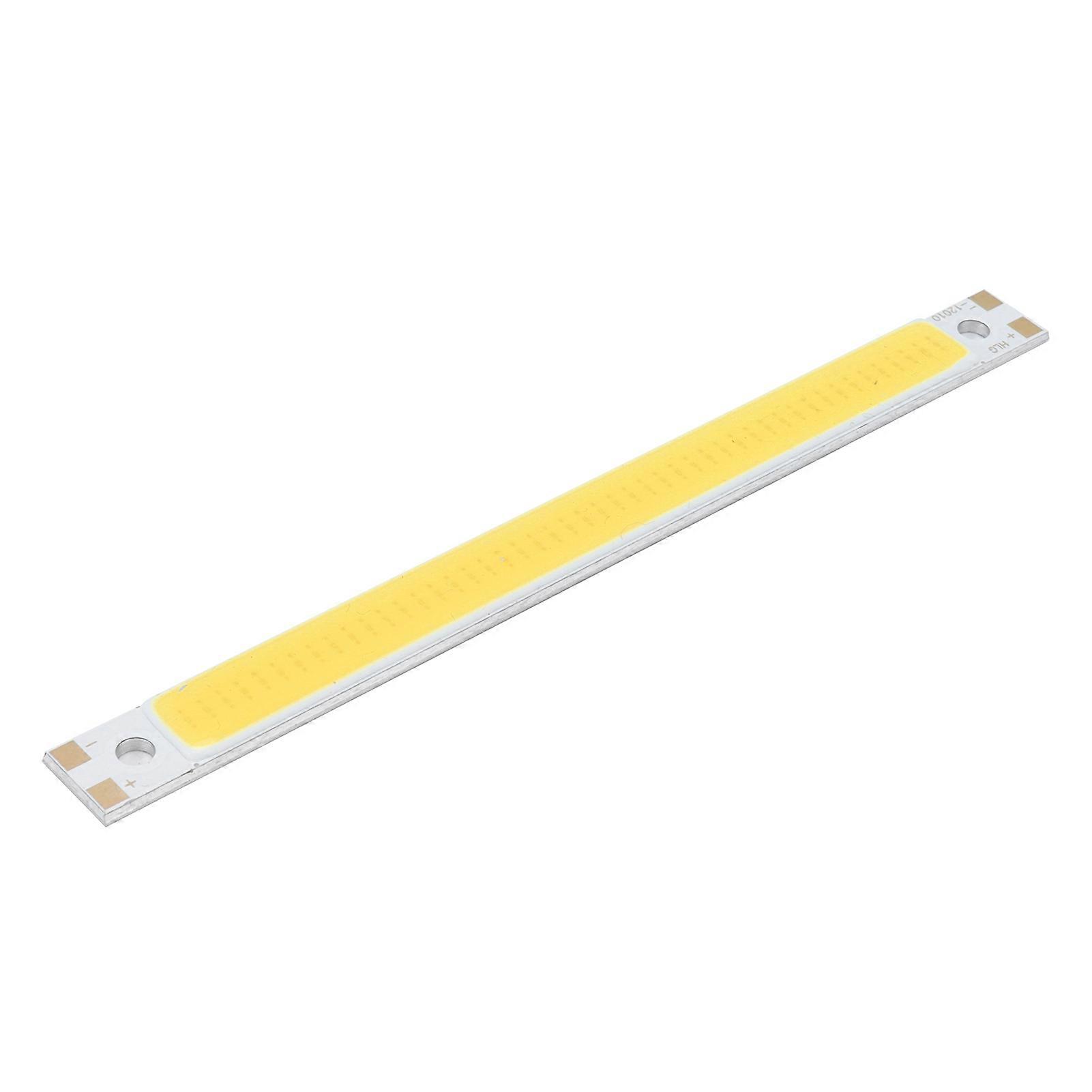 LED Light Chip Panel 10W 3000K 6500K COB Light Source 1000lm 120x10mm ...
