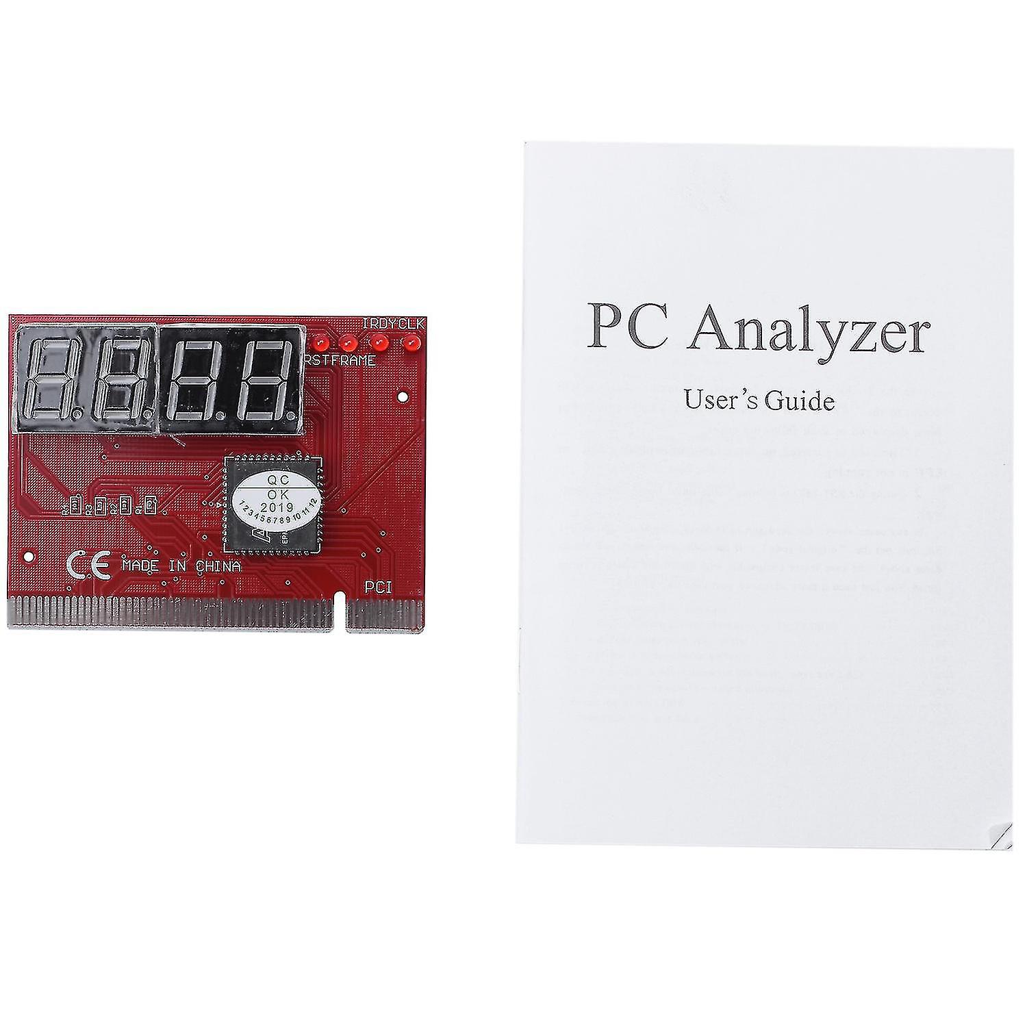 Computer Analysis Pci Post Card Motherboard Led 4-digit Diagnostic Test ...