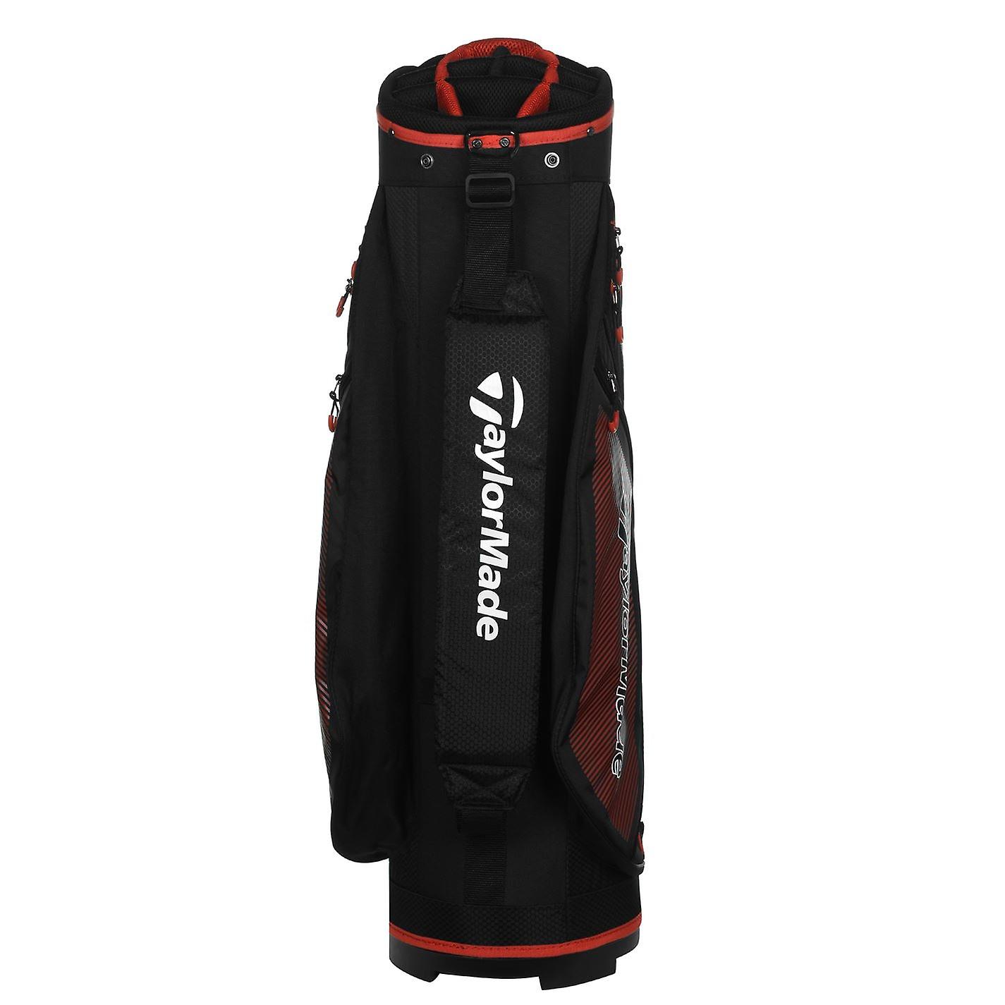 TaylorMade Golf Cart Bag Sports Luggage 9-1/2" 7 Pockets 14 Way Divider ...