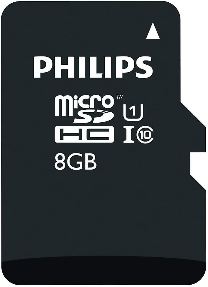 Philips Micro SDHC Memory Card Class 10 With Adapter - 8GB | Fruugo UK