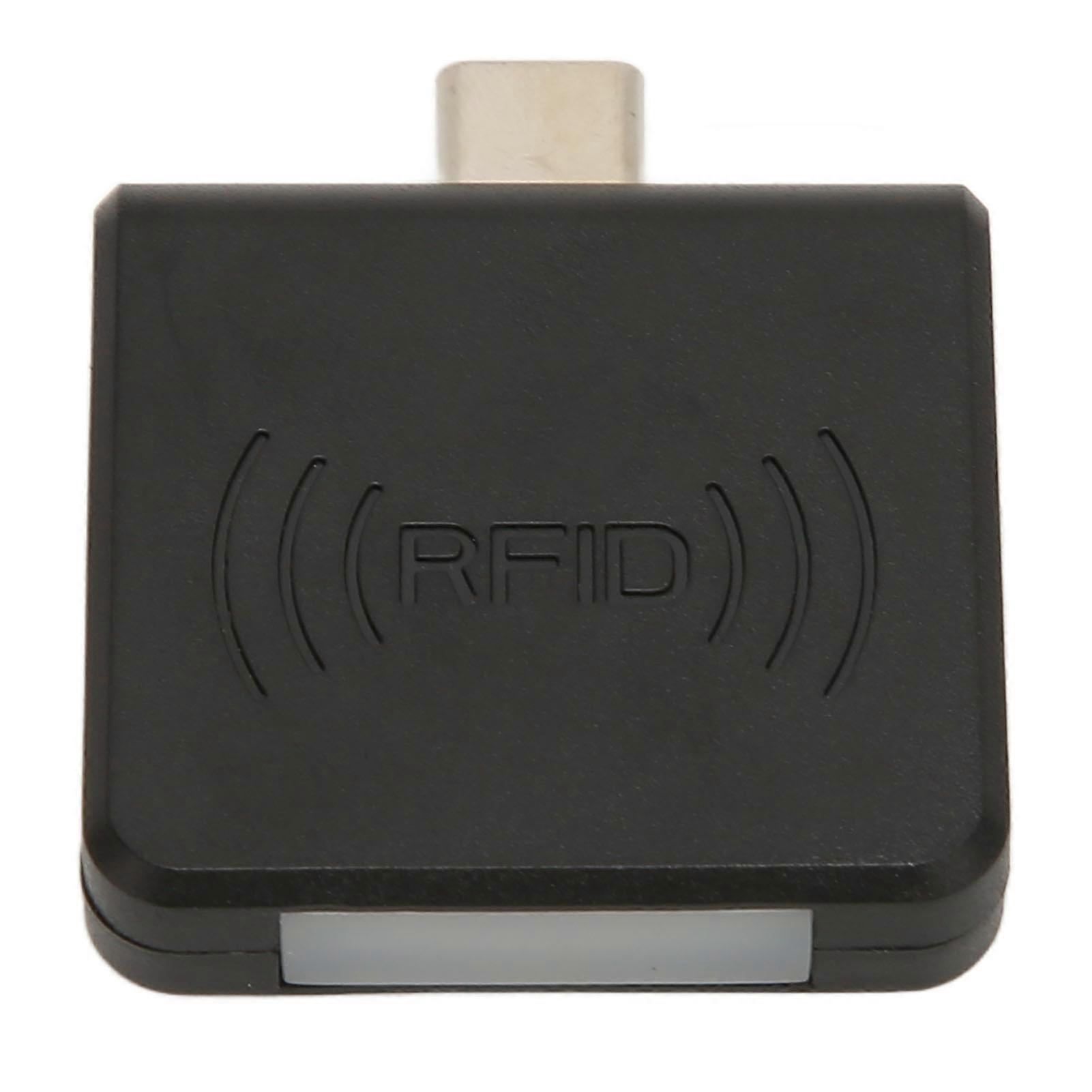 RFID ID Mobile Phone Card Reader Type C Interface 125Khz Portable Smart ...