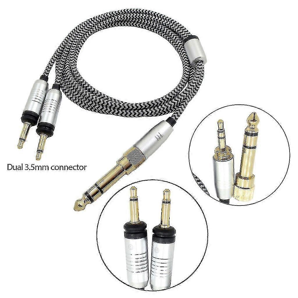 Headset Cord Ofc Wire For Focal Elegia Headphone 3.5mm And 6.35mm To ...