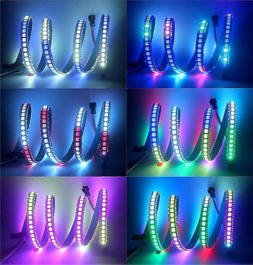 DC5V WS2812B Led Strip Light Individually Addressable WS2812 Smart RGB ...