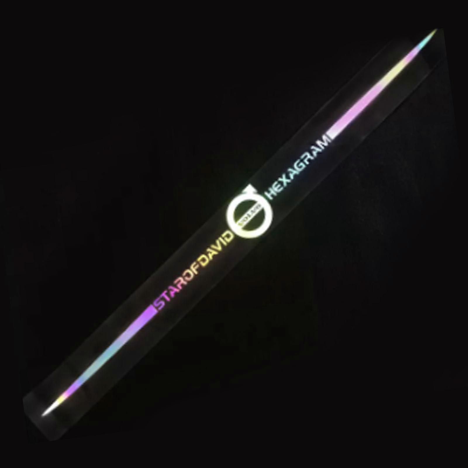 Luminous Car Night Driving Decals Night Visibility Car Hood Sticker for ...