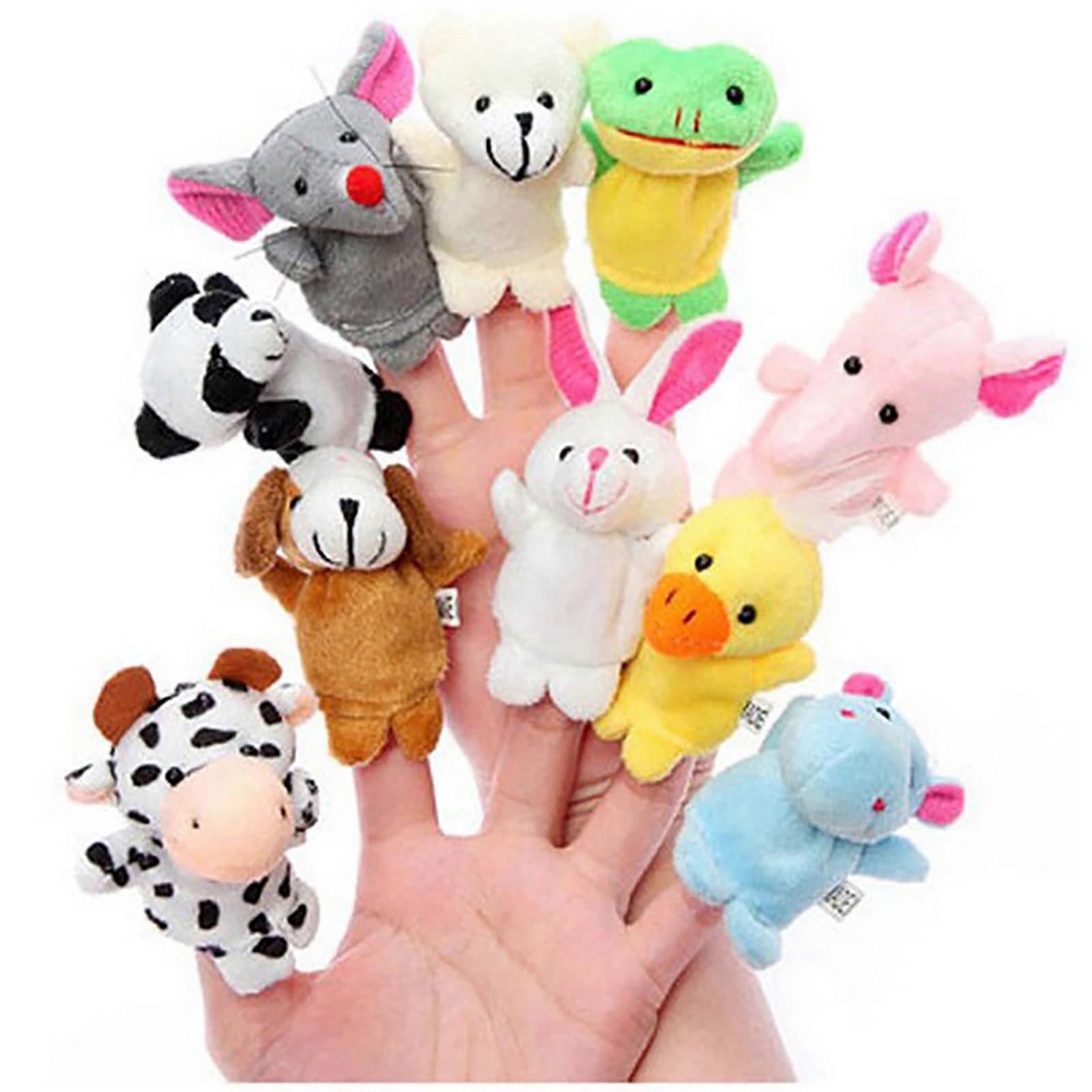 Small Finger Dolls Cute Children's Toys Hand Puppets Finger Puppets ...