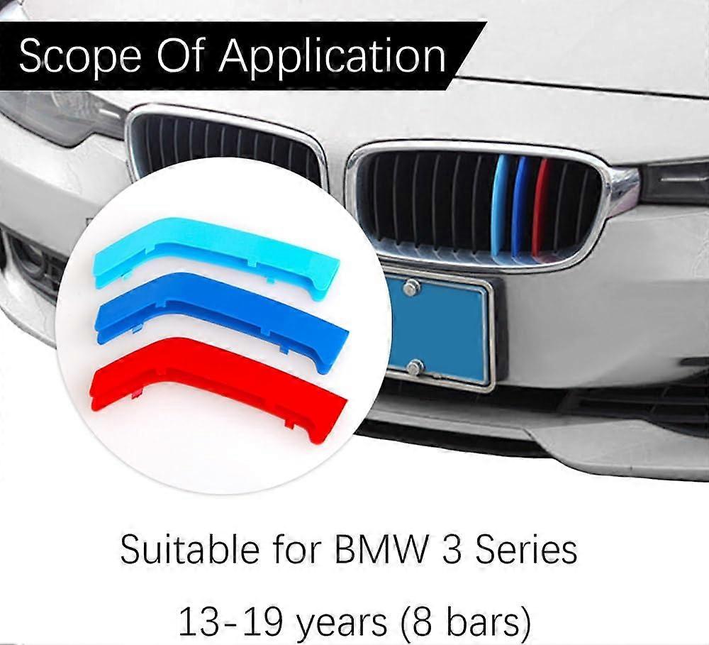 3PCS Car Grille Insert Trims, Decorative Car Front Grill Mesh Trim, M ...