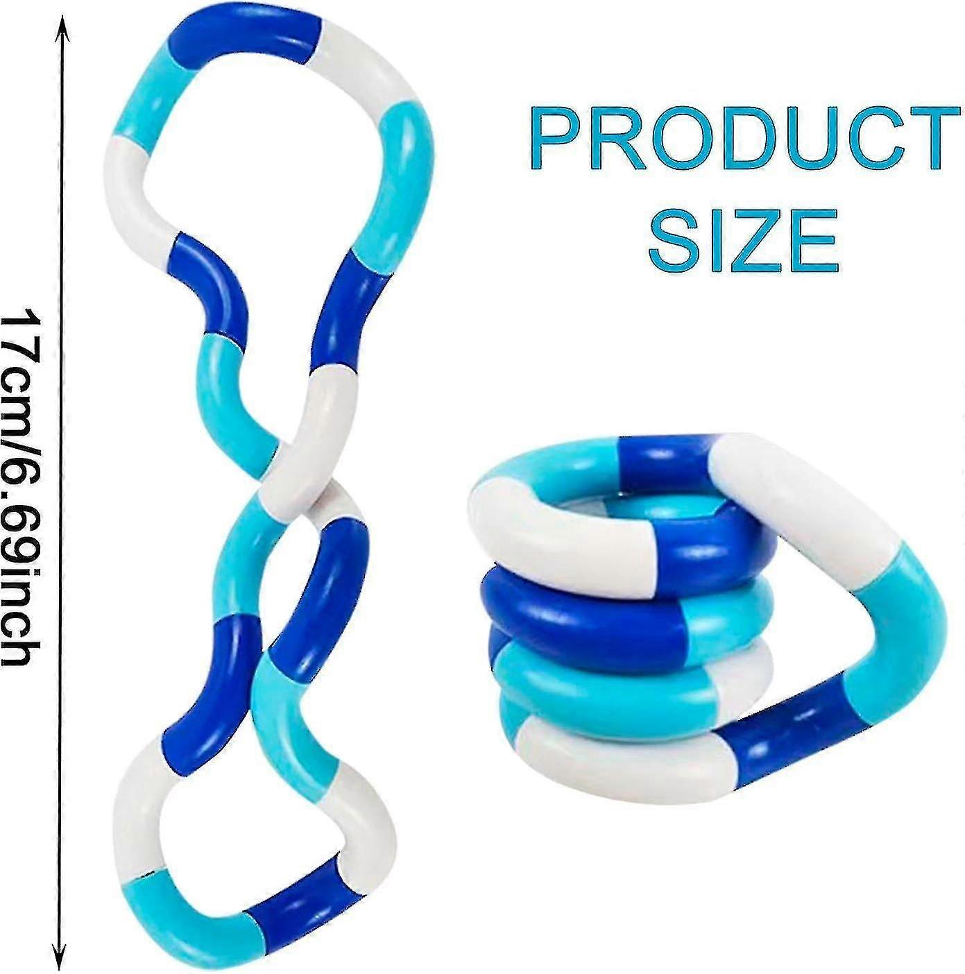 5 Pcs Tangle Fidget Toy Isty Fidget Toy Stress Relief Stim Silent For ...