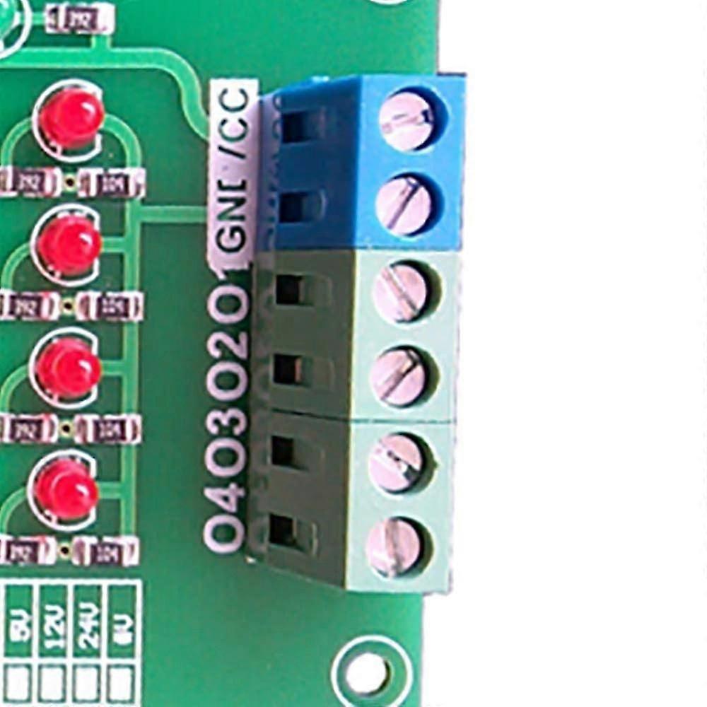 4CH Optocoupler Isolation Module,DST-1R4P-P 24V To 3.3V PNP Board for ...