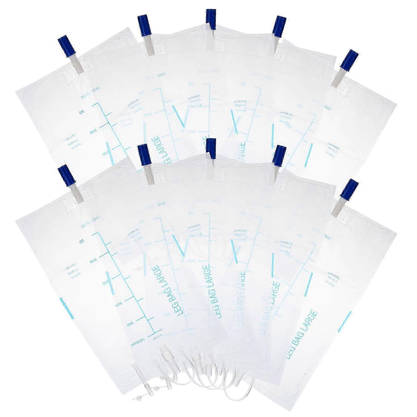 10Pcs Drainage Bag Urine Bag Urinary Drainage Bag Patient Urinary Bag ...