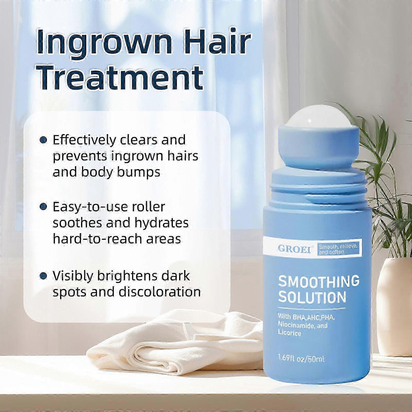 Ingrown Hair Treatment Roller, Razor Bump Stopper, Razor Bumps ...