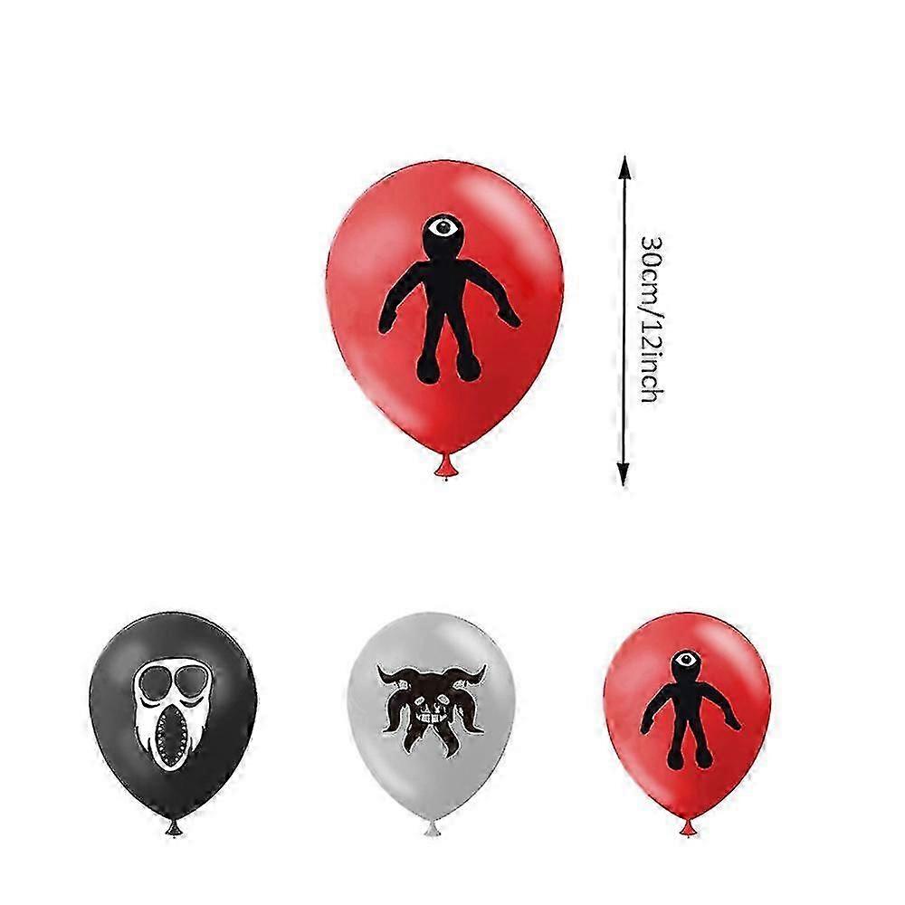 Roblox Horror Game Døre Tema Party Supplies Dekoration Sæt Banner Kage ...