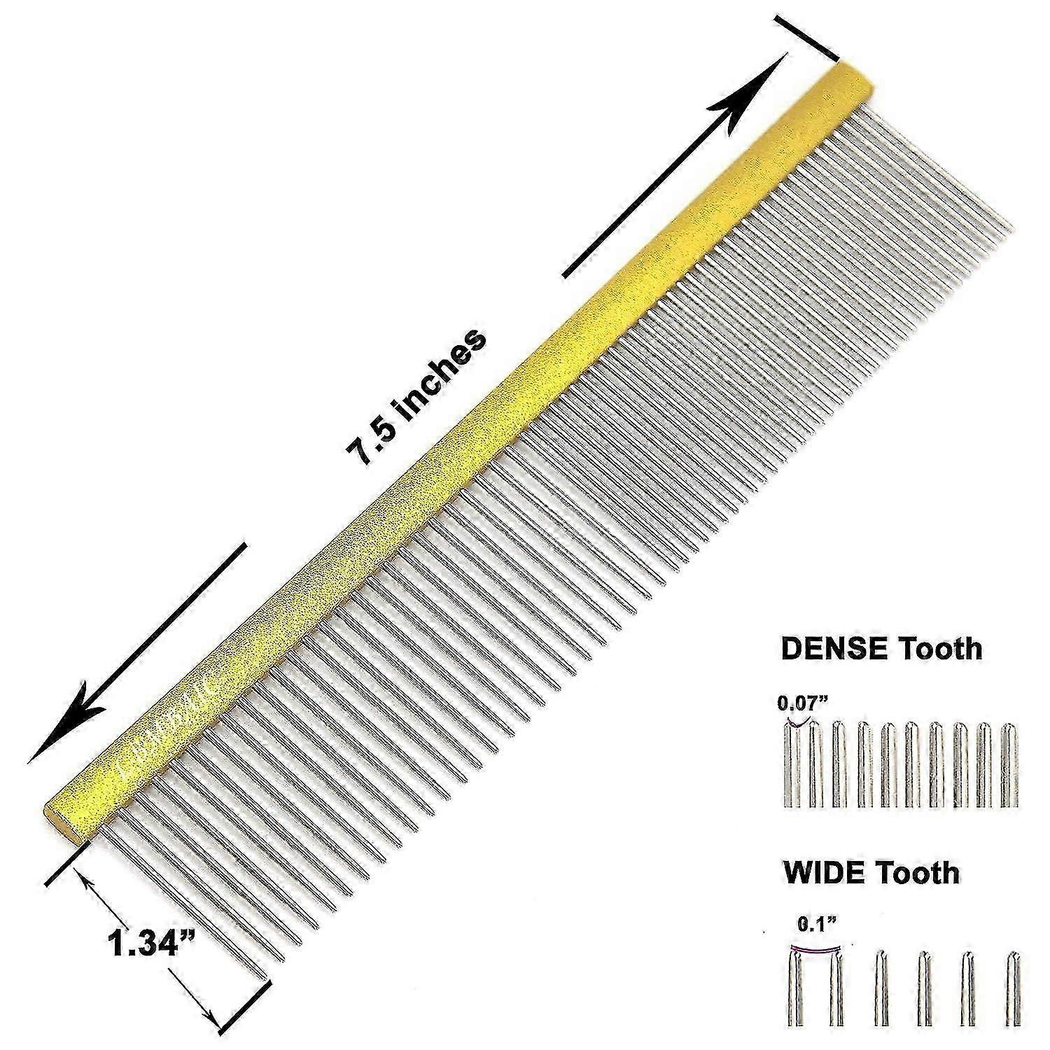 Professional Groomer Use Dog Comb For Shedding Tangles,Knots,Mats ...