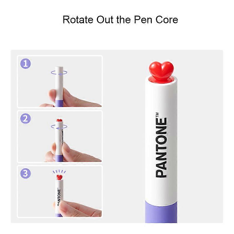 Neutral Pen 2pcs,PANTONE annual representative color joint name Multi ...