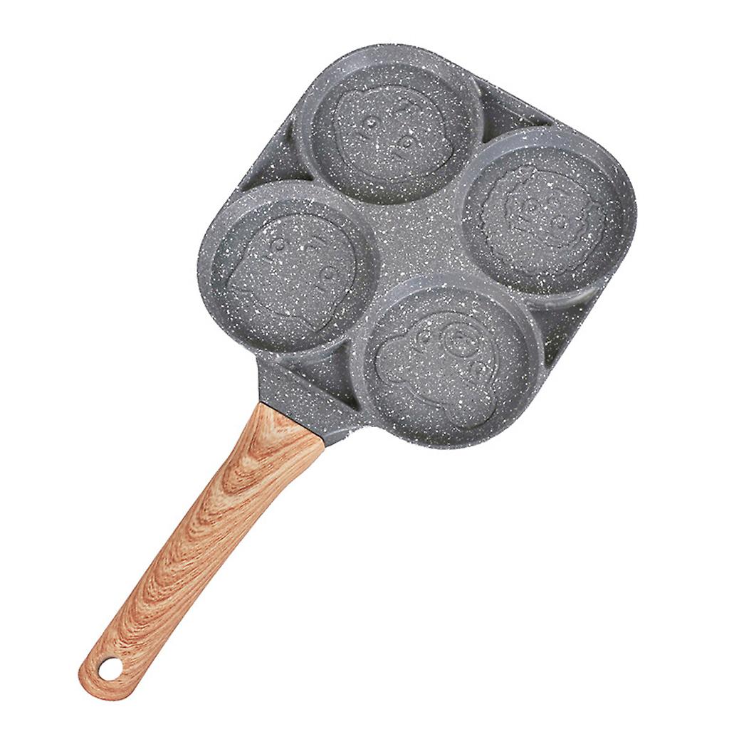 Cast Aluminum Non-stick Multi-section Frying Pan All-in-one Breakfast ...