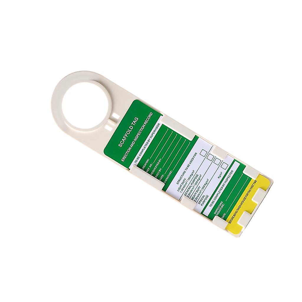 3xSecurity Accident Prevention Tag & Holder Safety Scaffolding ...