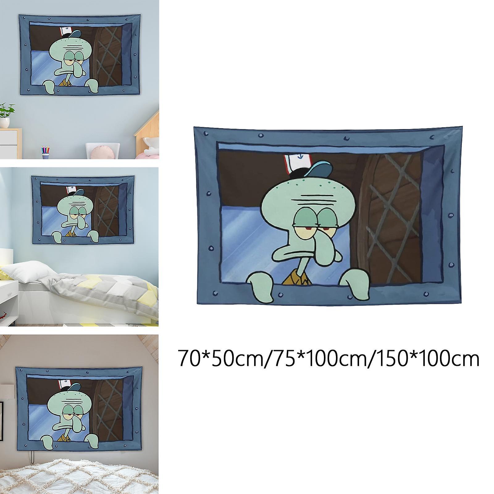 Cartoon Tapestry Funny Tapestries Background for Dorm Living Room Wall ...