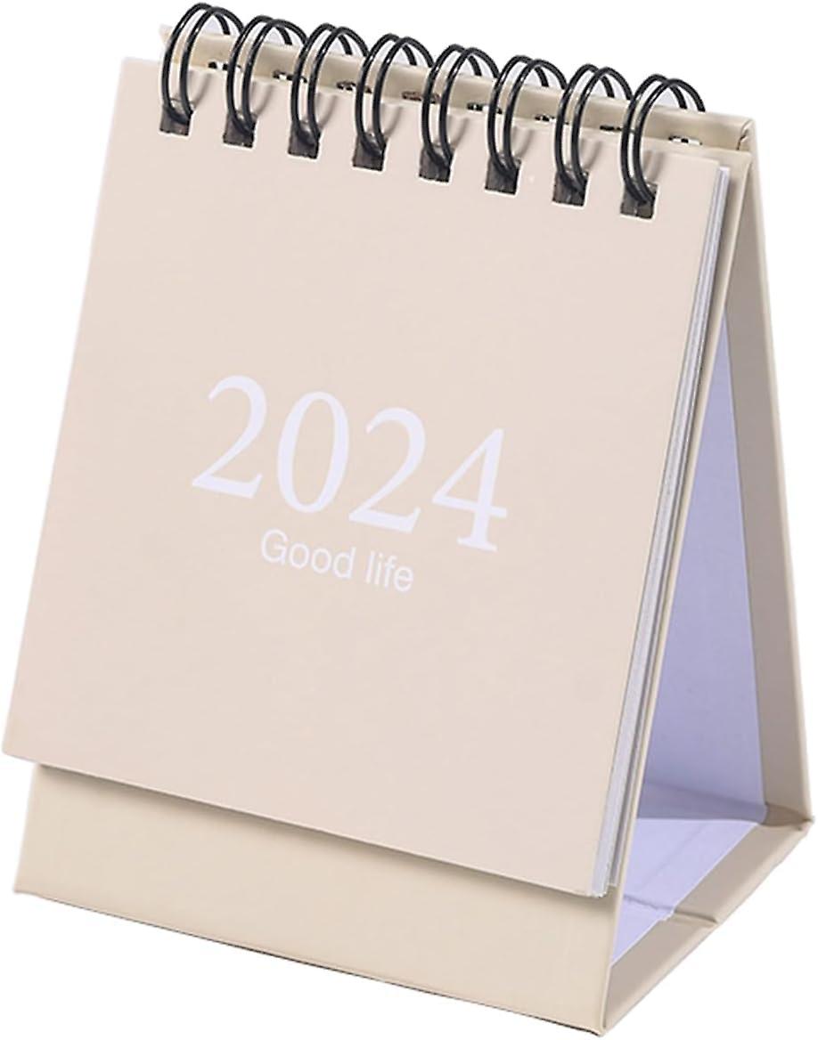 Small Desk Calendar 2023-2024, Mini Desk Calendar From Aug. 2023 - Dec ...