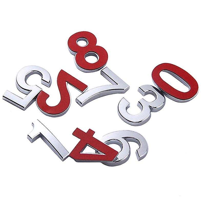 3d- Self-adhesive, Door Number Plate, Sign Number Stickers | Fruugo DK