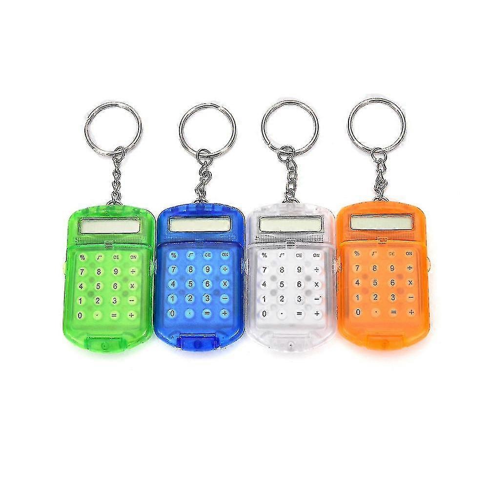 Mini Calculator Key Ring Creative Keychain Design Calculator Pocket ...