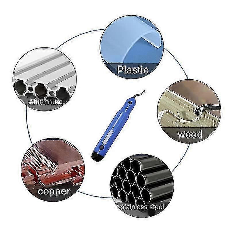 Deburring Tool Set Hand Burr Remover Tool With 10pcs Nb1100 Blades And ...