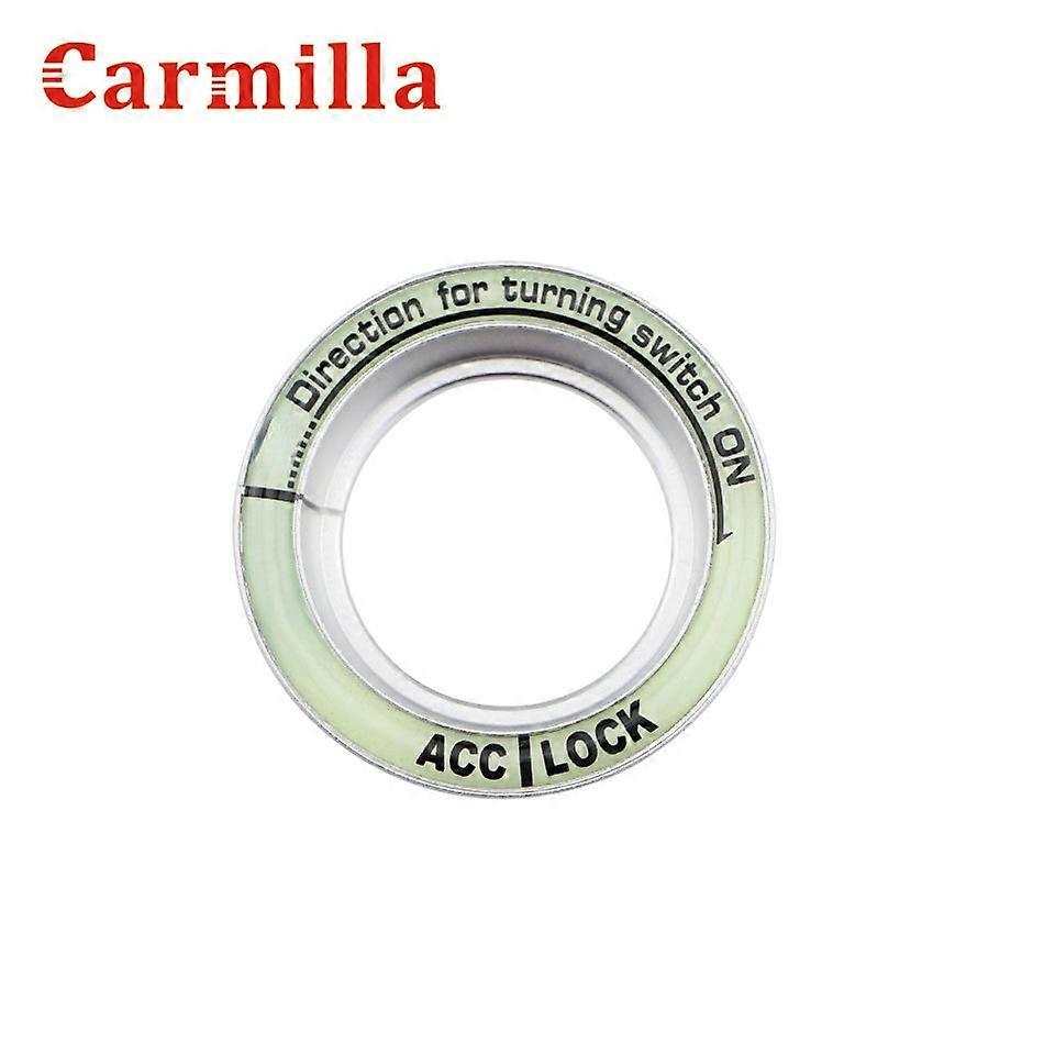 Luminous Car Ignition Key Switch Ring Cover Hole Circle Sticker for ...