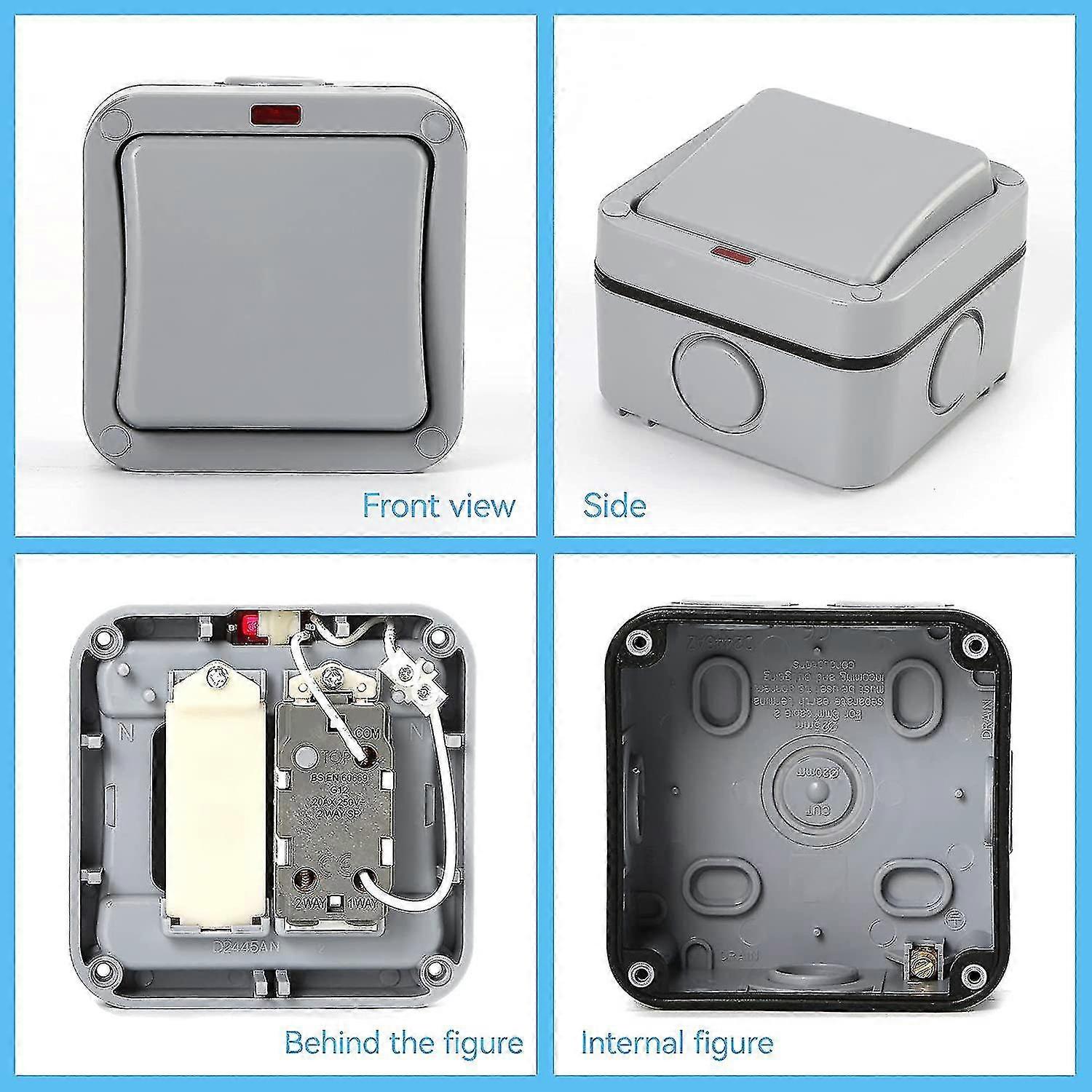 Outdoor Waterproof Switch, Outdoor Control Switch, Work Area With ...