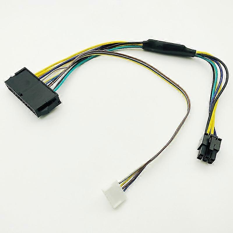 30cm Modular Supply Cable Atx 24pin 24 Pin Female To 6pin 6-pin Male ...