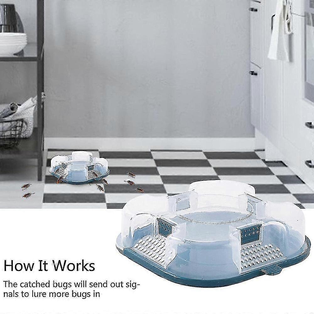 Treatment Bed Bug Trap Reusable Cockroach Traps Bedbug Detectors ...