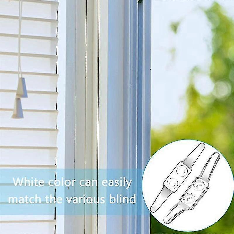 20pcs Clear Cord Cleat, Blind Cord Winders,wall Rope Cleats,plastic ...