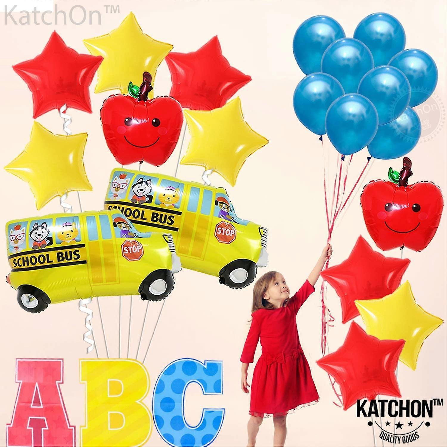 Back to School Balloons Set - Pack of 20, Back to School Decorations ...