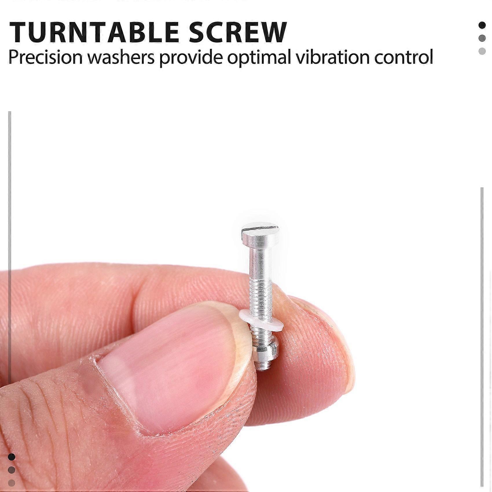 5Pcs M2.5 Screws Nut Washers Set Turntable Headshell Cartridge Stylus ...