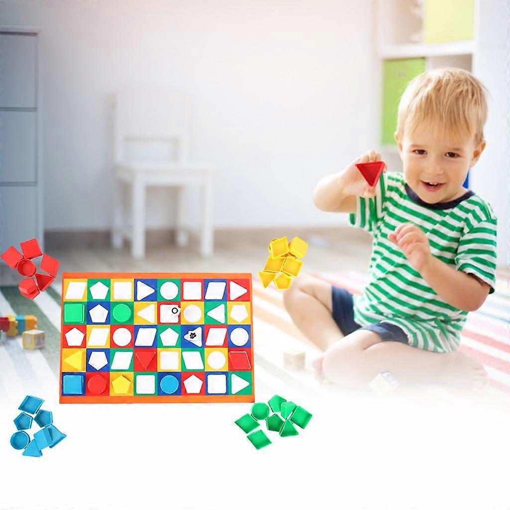 Paper Board Matching Game Brain Teaser Memory Training Irregular ...