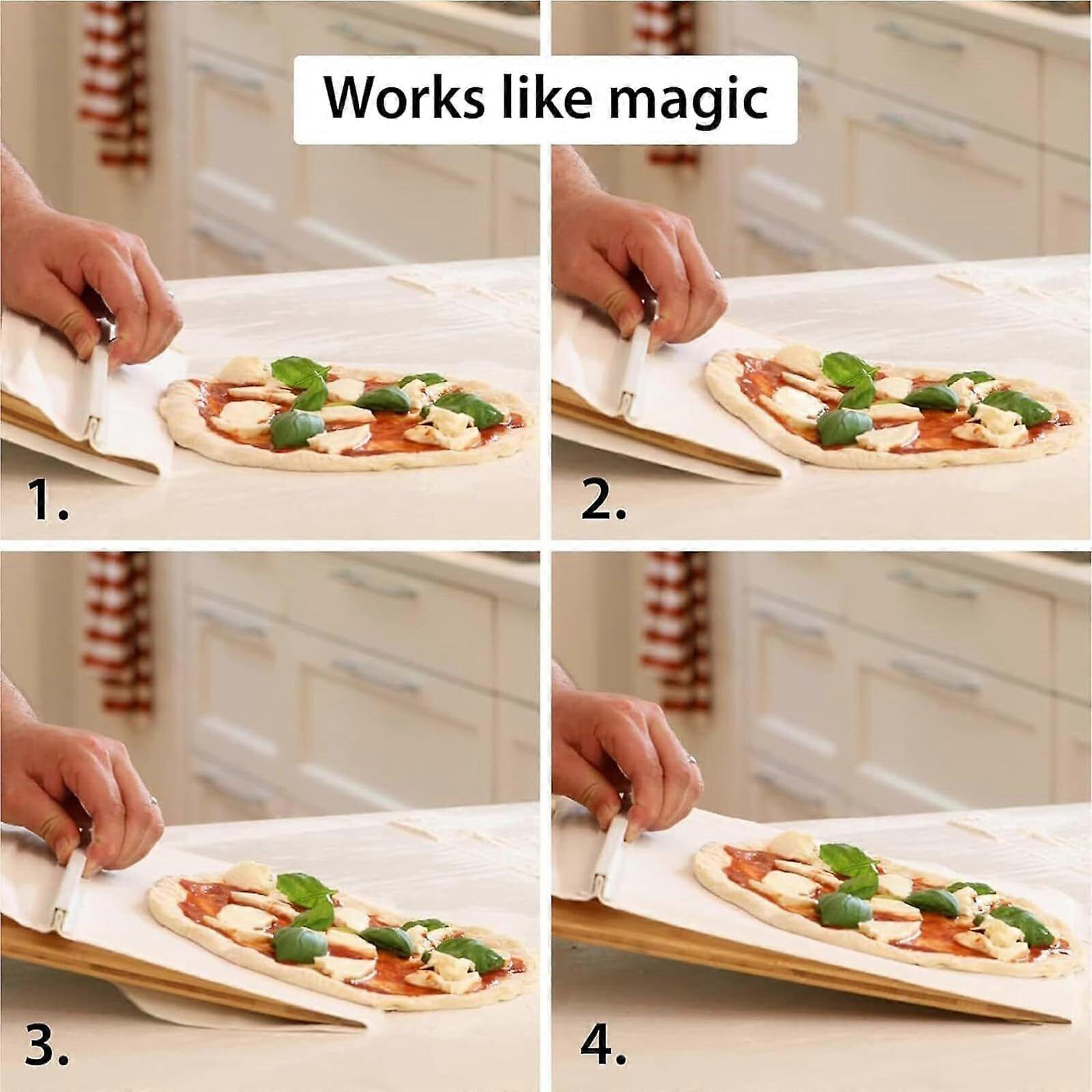 Sliding Pizza Peel - How to Slide Pizza off Peel Like a Pro? 45*20CM ...