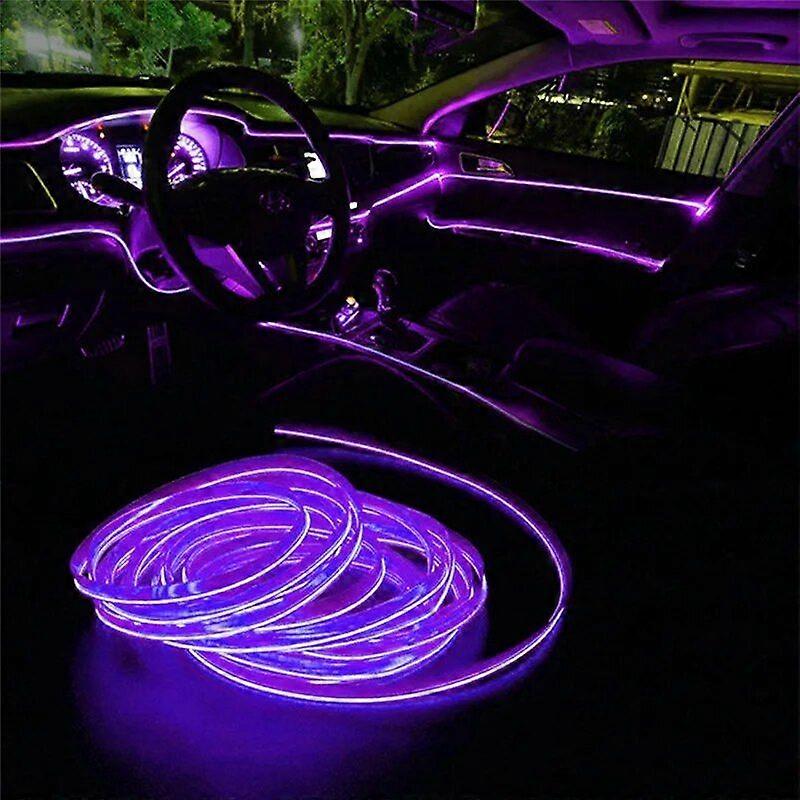 2m Car Interior LED Cold Light Stickers For Mercedes Benz W201 A Class ...
