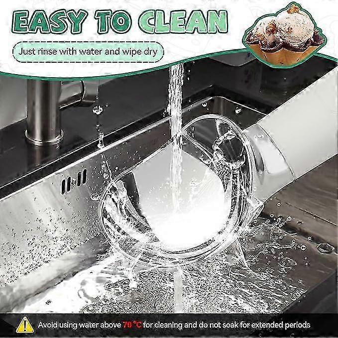 Electric Self-Warming Ice Cream Server with Rechargeable Heating ...