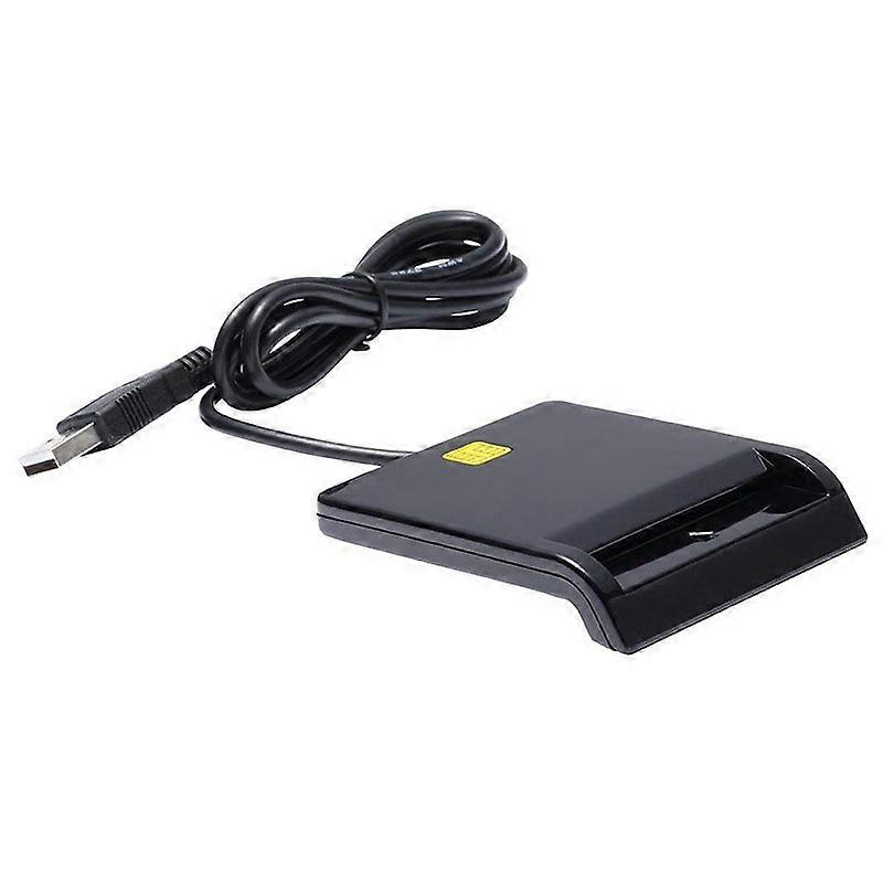 Type C Smart Card Reader Common Access CAC Card Reader for Sim/ATM/IC ...