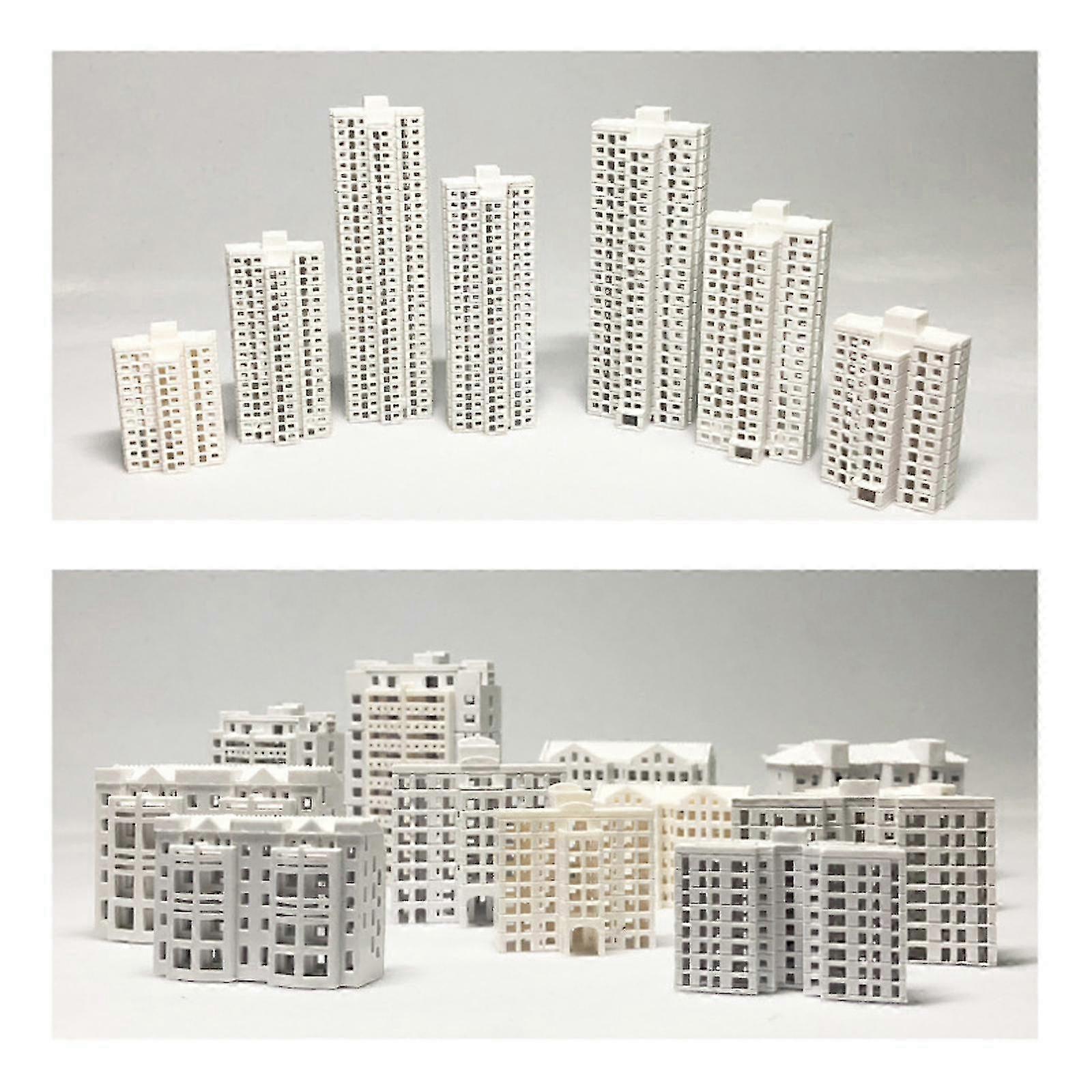 Detailed Miniature Apartment Structure Model 1/800 1/500Scales Craft ...