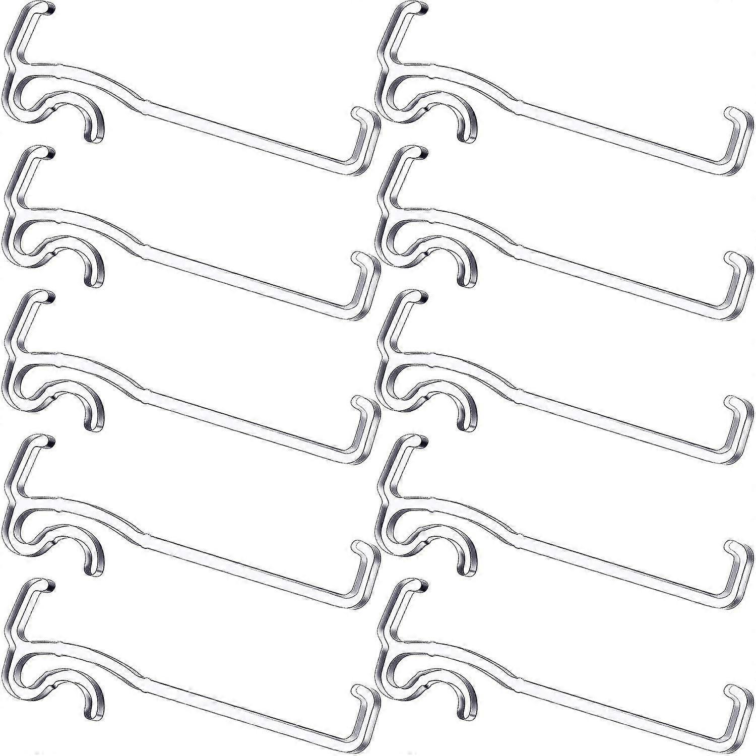 20Pcs 3.5 Inch Valance Clips Window Blind Clips Clear Plastic Valance ...