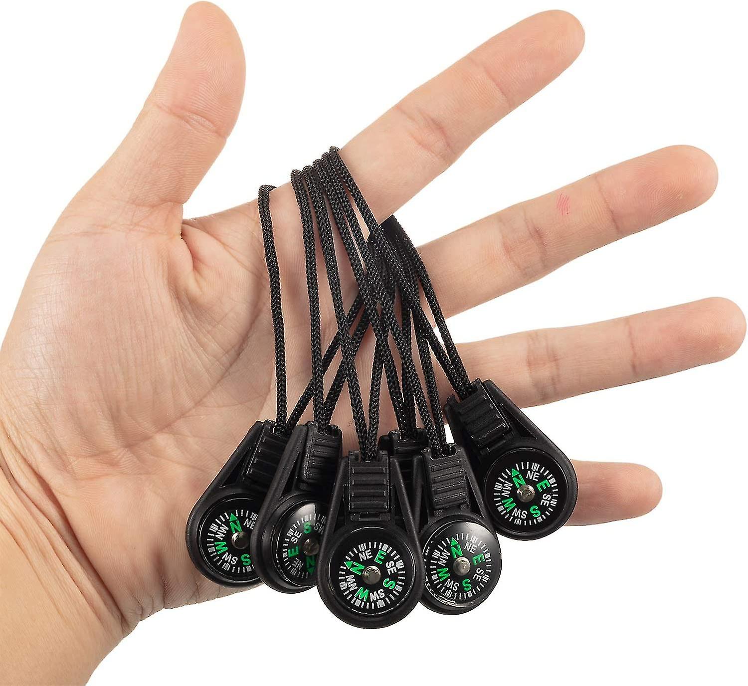 20 Pack Mini Survival Compass Outdoor Camping Hiking Pocket Compass ...