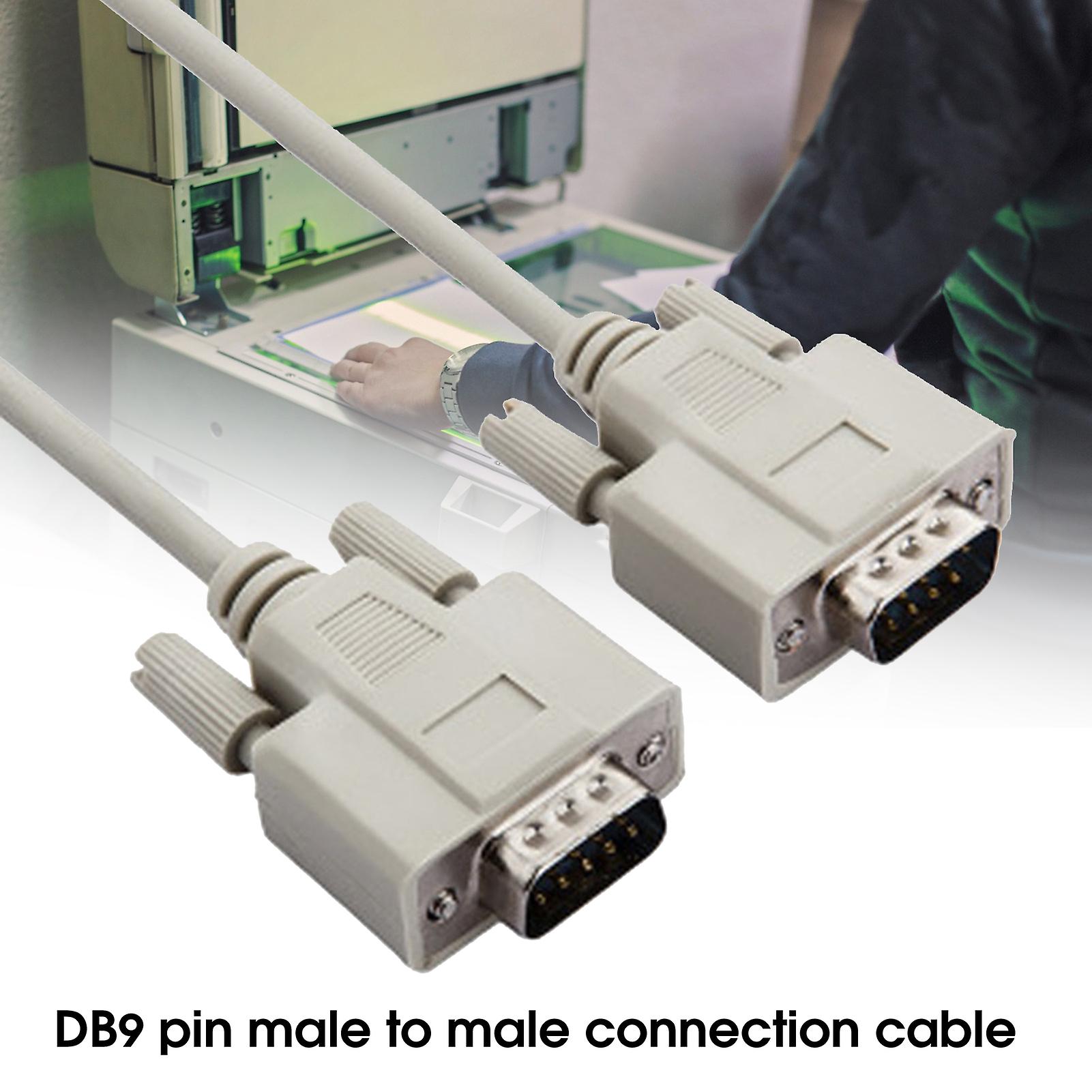 Serial Cable Professional High Speed 1.5m 3m 5m DB9 Male to Male Serial ...